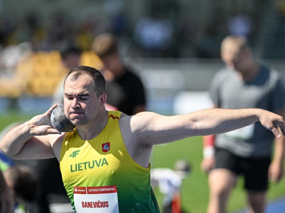 Š.Banevičius: su rutuliu išstumiu ir vadybinį stresą - lsveikata.lt